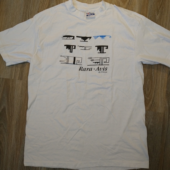 Hanes | Shirts | 9s Rare Bird Rara Avis Tshirt Hanes Large Usa Made ...